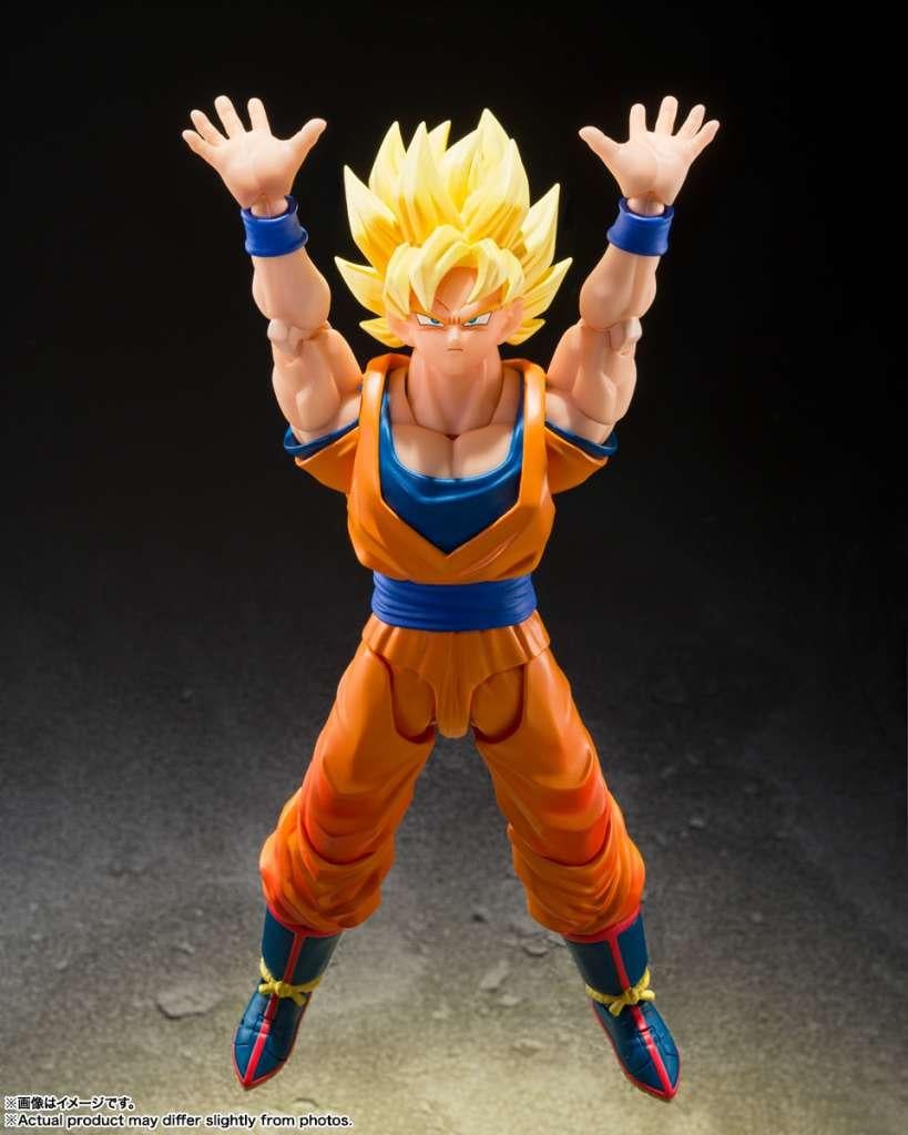DRAGON BALL Z - Goku Super Saiyan Games Begin -Fig. S.H. Figuarts 15cm : ShopForGeek.com ...