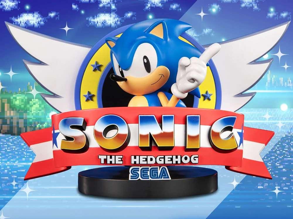 SONIC - Title Screen - Statue 21cm : ShopForGeek.com: Figurita ...
