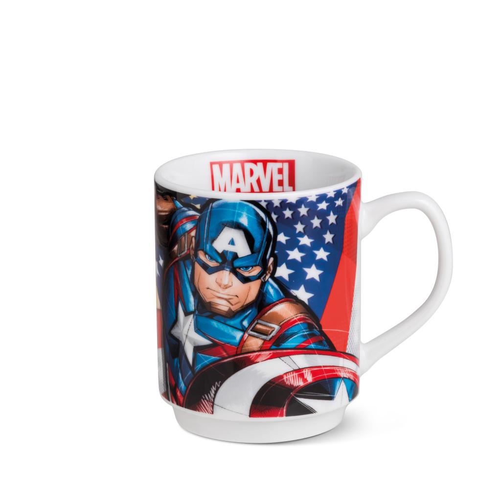 MARVEL - 350ml Mug - Captain America + Metal Box : ShopForGeek.com: Mug ...