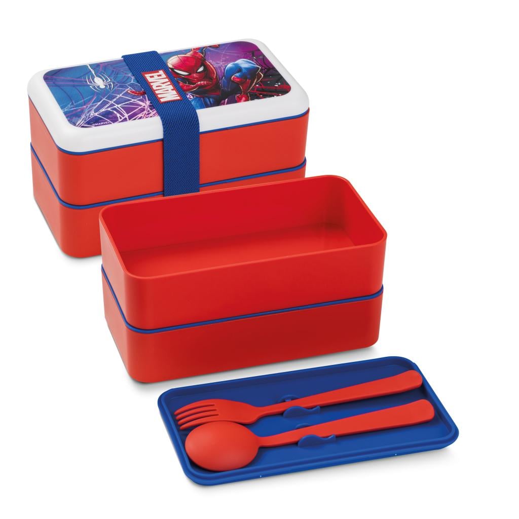 MARVEL - Lunch Box 18x10cm - Spider-Man : ShopForGeek.com: Kitchen ...