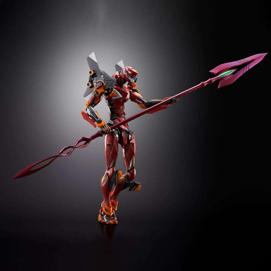 EVANGELION - EVA-02 + Spear of Cassius - Figure Metal Build 30th 22cm ...