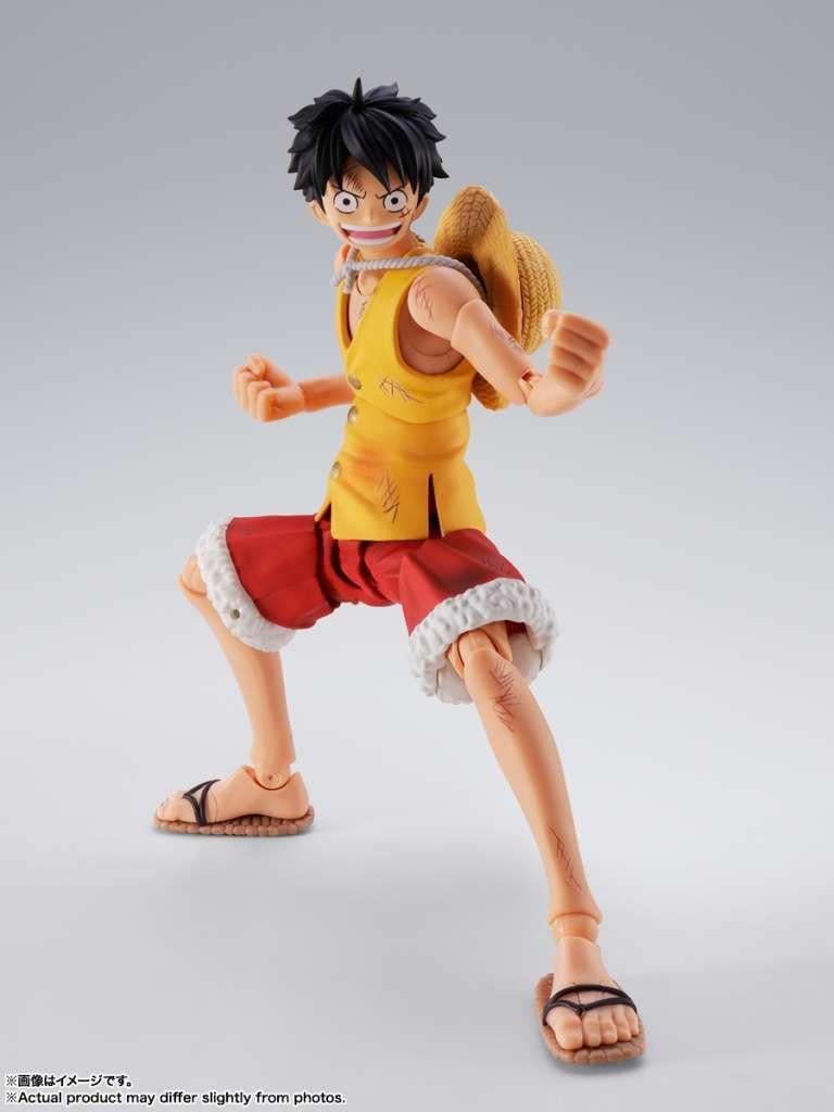 ONE PIECE - Luffy "Marineford" - Figure S.H. Figuarts 14.5cm ...
