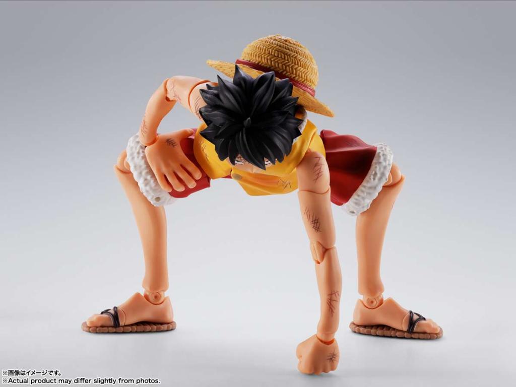 ONE PIECE - Luffy "Marineford" - Figure S.H. Figuarts 14.5cm ...