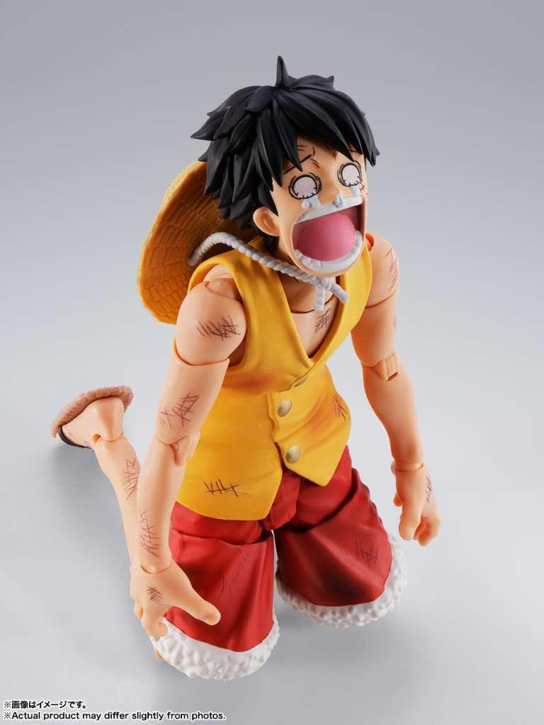 ONE PIECE - Luffy "Marineford" - Figure S.H. Figuarts 14.5cm ...