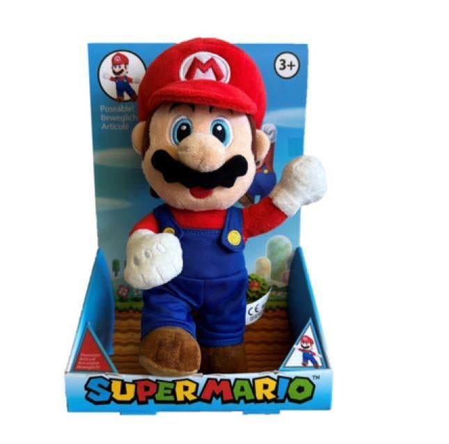 SUPER MARIO - Poseable Plush 25cm : ShopForGeek.com: Plush Simba Toys ...
