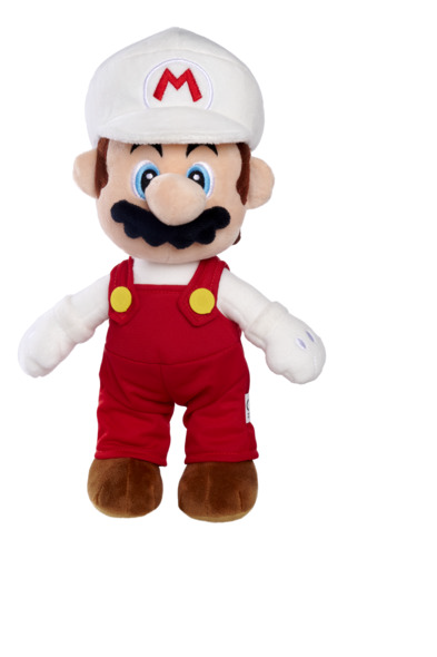 SUPER MARIO - Fire Mario - Plush Toy 30cm : ShopForGeek.com: Plush ...
