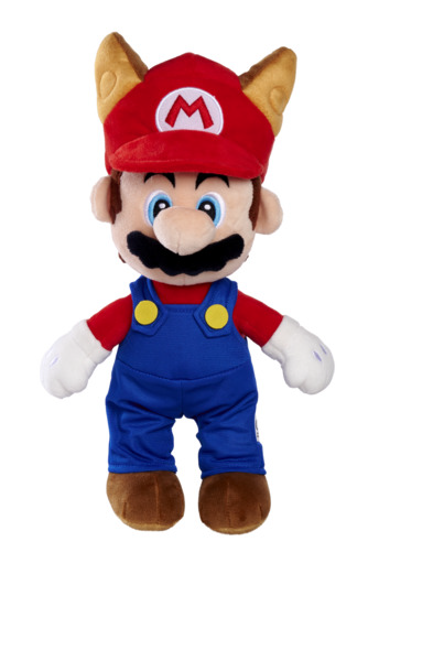 SUPER MARIO - Racoon Mario - Plush Toy 30cm : ShopForGeek.com: Plush ...