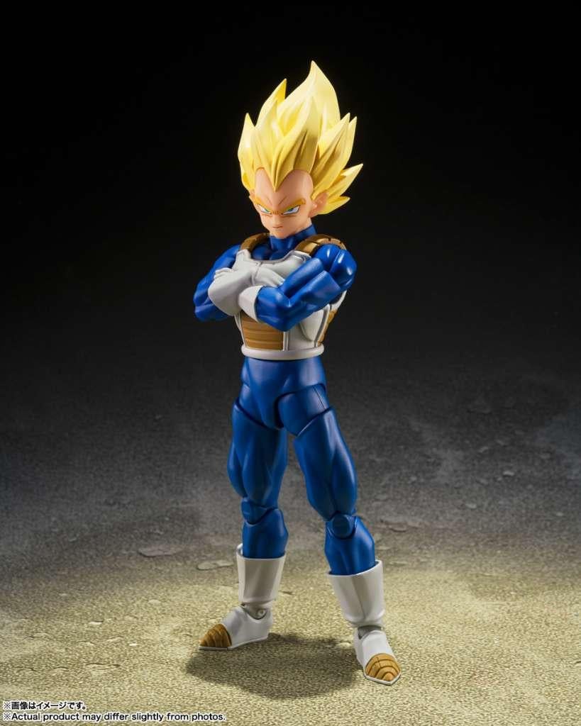 DRAGON BALL Z - Super Saiyan Vegeta - Figure S.H. Figuarts 13.5cm : ShopForGeek.com: Figurita ...