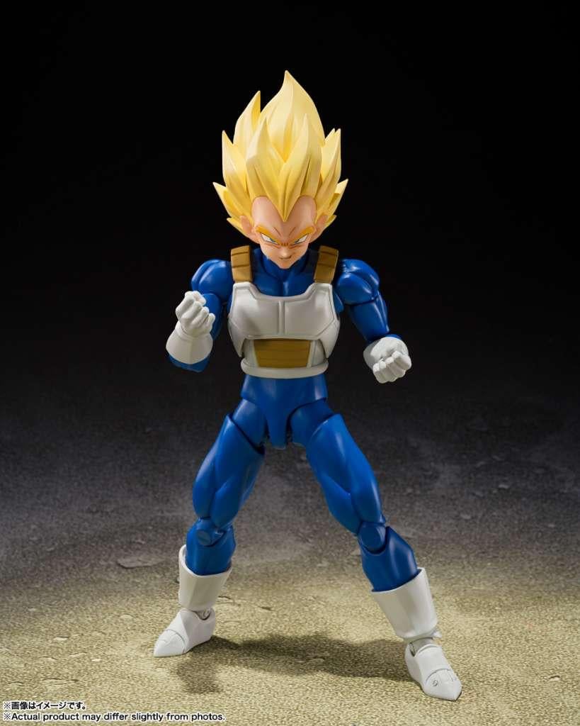 DRAGON BALL Z - Super Saiyan Vegeta - Figure S.H. Figuarts 13.5cm : ShopForGeek.com: Figurita ...