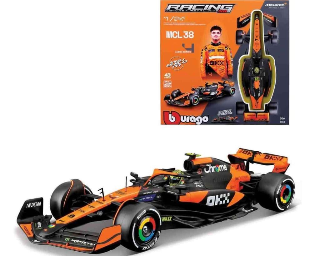 FORMULA 1 - F1 Mclaren Mcl38 Lando Norris - Model Kit 1/24 ...