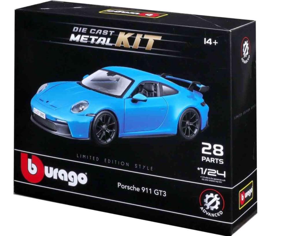 PORSCHE - 911 Gt3 - Model Kit 1/24 : ShopForGeek.com: Model Kit Bburago ...