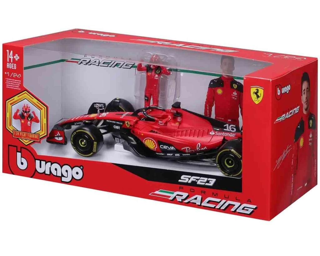 FORMULA 1 - F1 Ferrari Sf-23 with Leclerc - Model Kit 1/24 ...