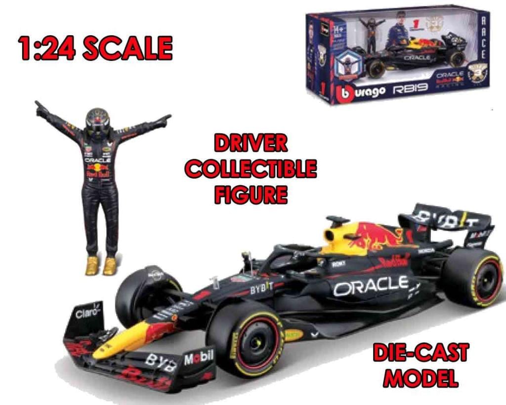 FORMULA 1 - F1 Red Bull Racing Rb19 avec Verstappen - Model Kit 1/24 ...