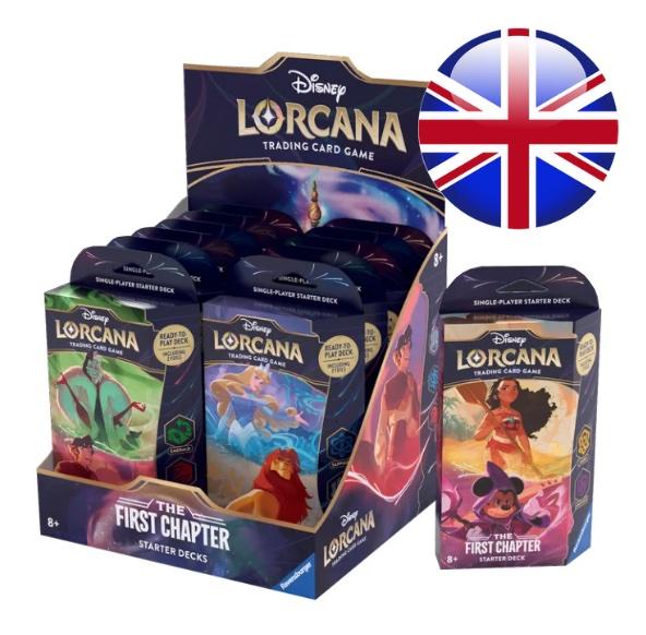 LORCANA REPRINT - Trading Cards 12 Starters Box Chapter 1 - UK ...