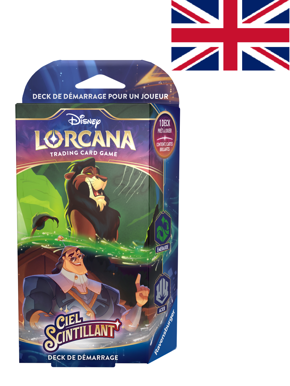 DISNEY - Lorcana - Trading Cards Starters Scar & Kronk Chapter 5 - UK ...
