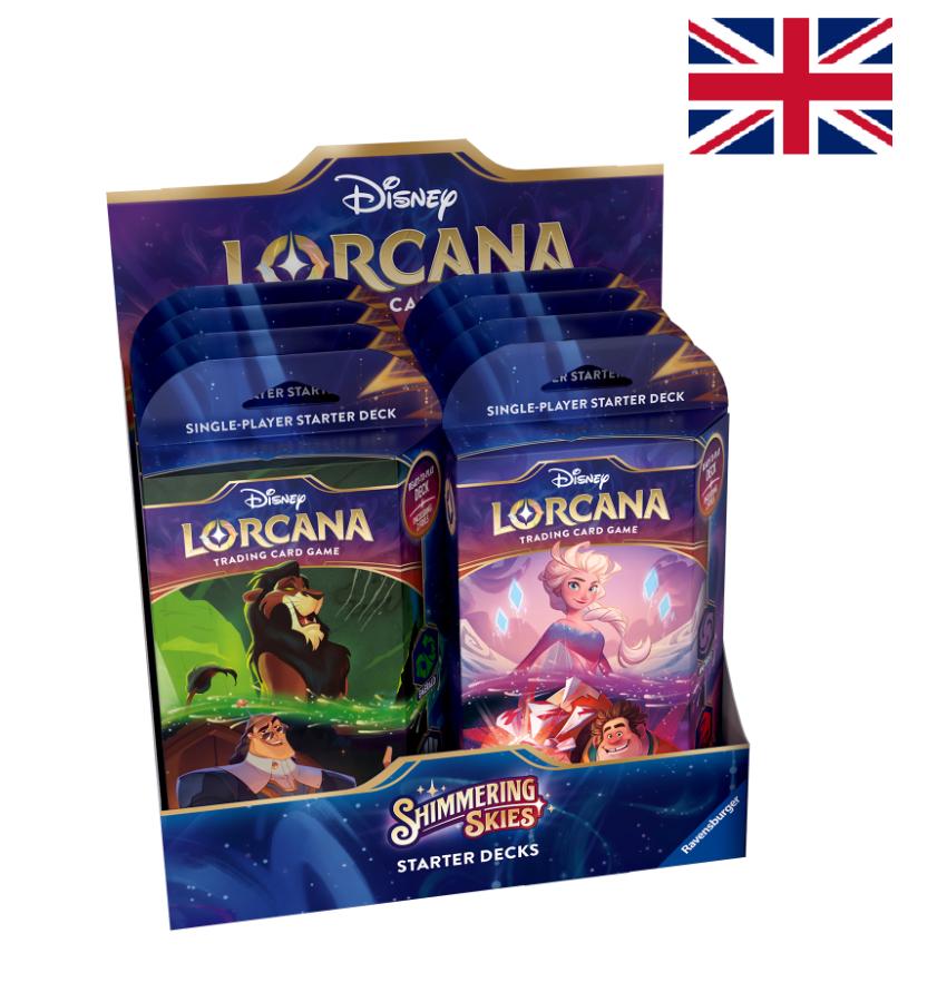 DISNEY - Lorcana - Trading Cards 8 Starters Box Chapter 5 - UK ...