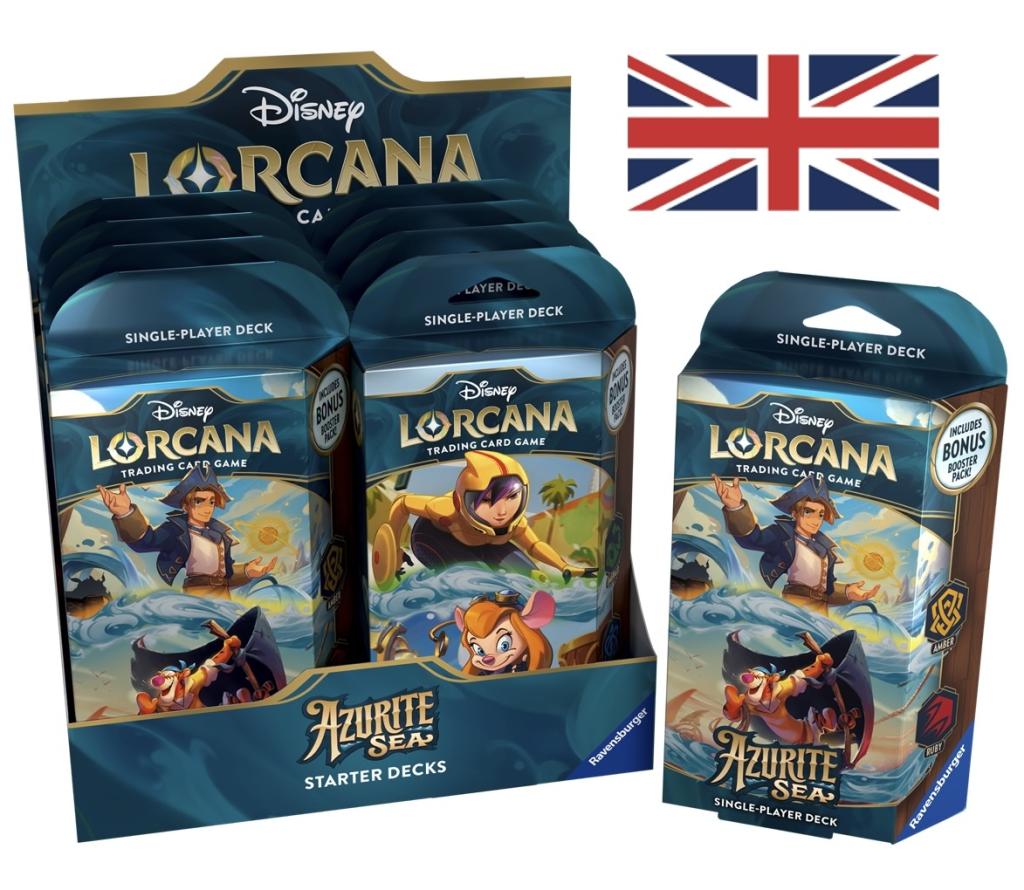DISNEY - Lorcana - Trading Cards 8 Starters Box Chapter 6 - EN ...