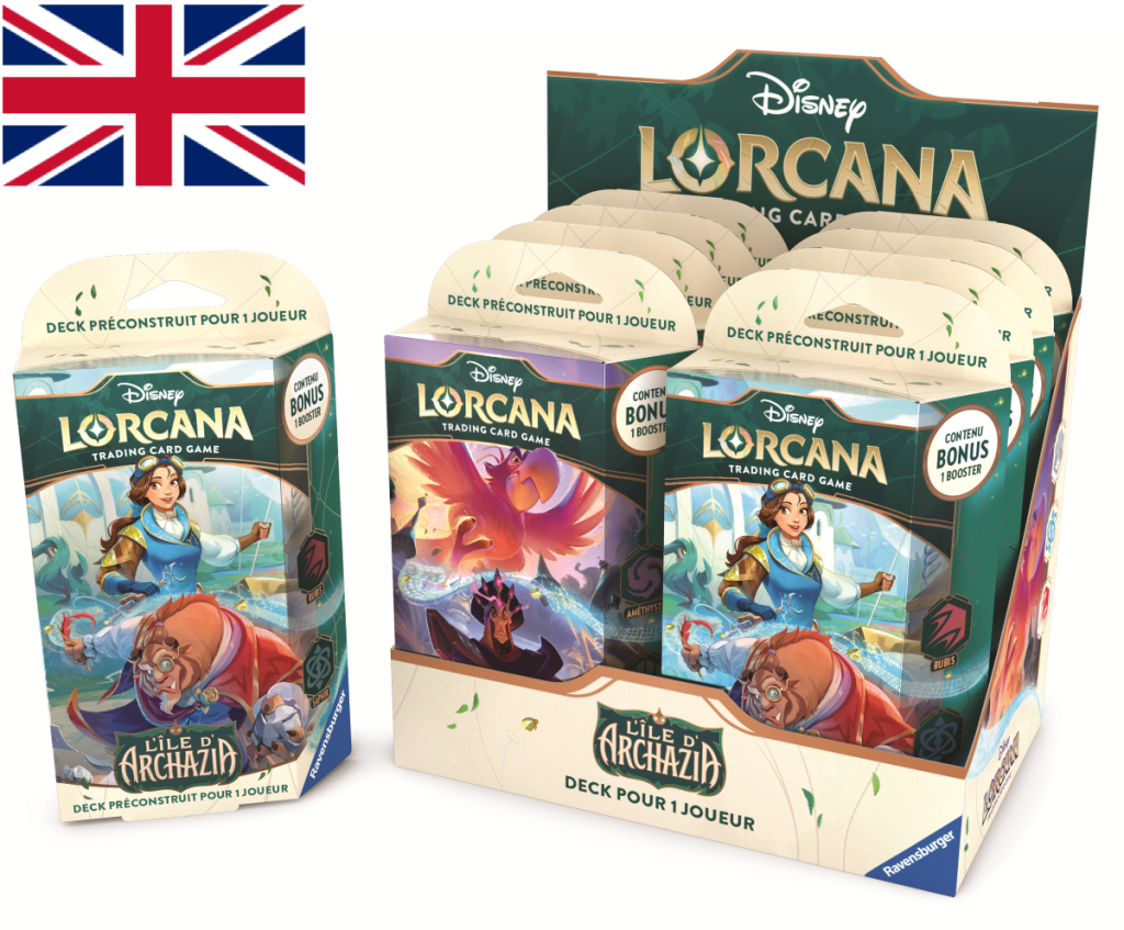 DISNEY - Lorcana - Trading Cards 8 Starters Box Chapter 7 - EN ...