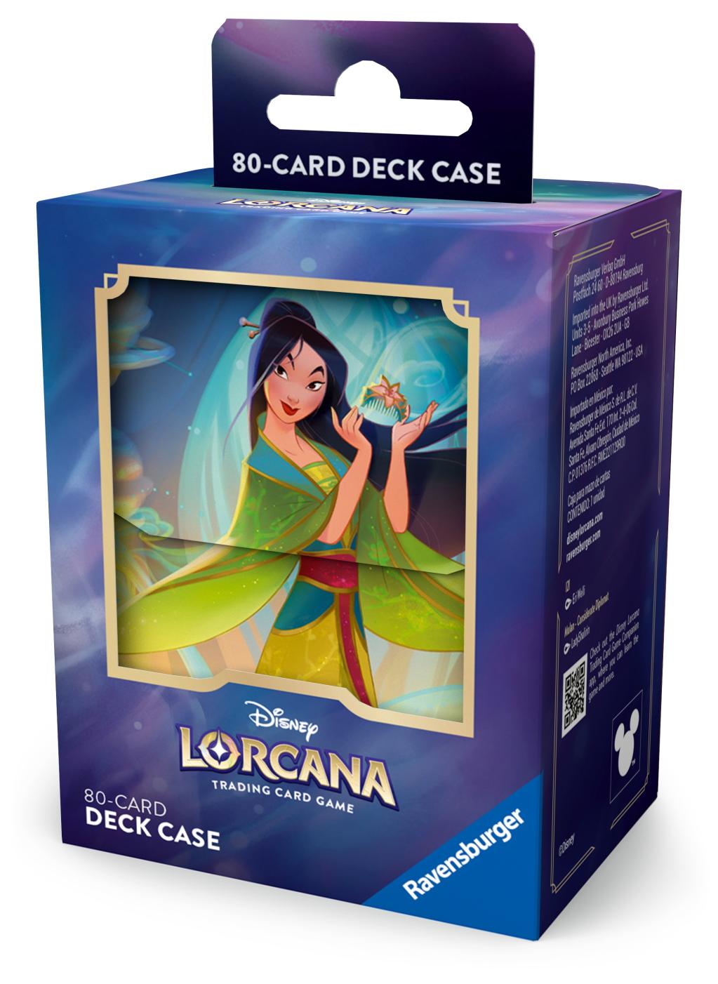 DISNEY - Lorcana - Deck Box - Mulan - Chapter 9 : ShopForGeek.com: Card ...