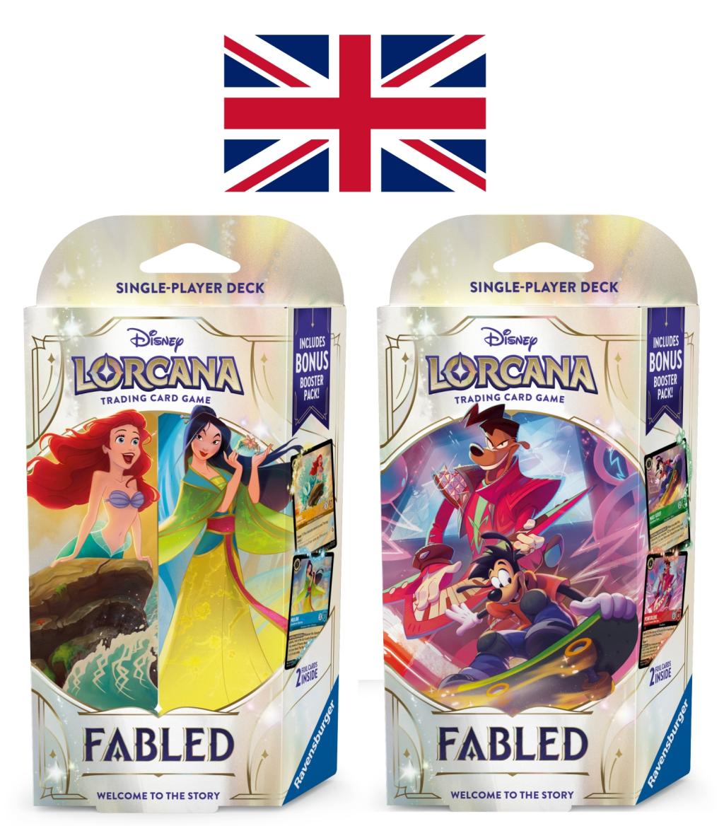 DISNEY - Lorcana - Trading Cards 8 Starters Box Chapter 9 - EN ...
