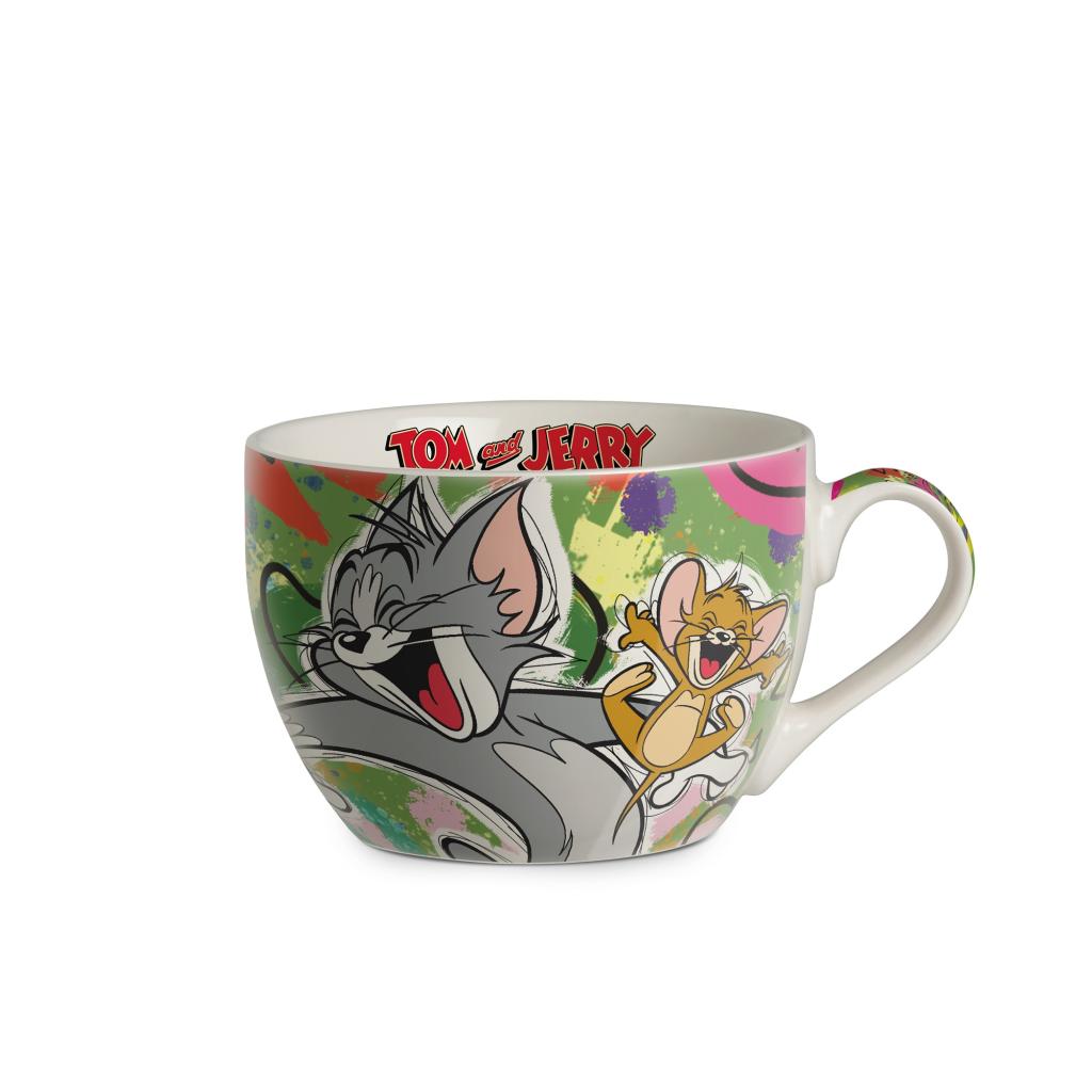 LOONEY TOONS - Breakfast Mug 480ml - Tom & Jerry : ShopForGeek.com: Mug ...