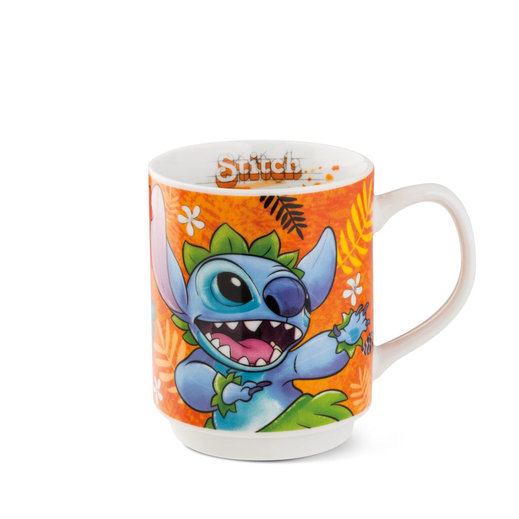 STITCH - 14oz Mug - Orange : ShopForGeek.com: Mug Egan DISNEY