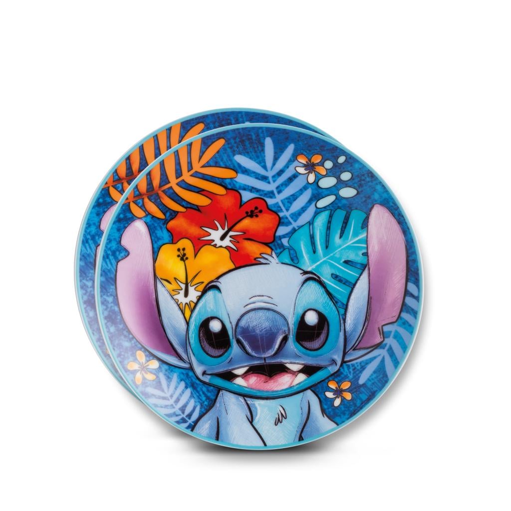 STITCH - Set of 2 D19cm Plate - Blue : ShopForGeek.com: Kitchen utensil ...