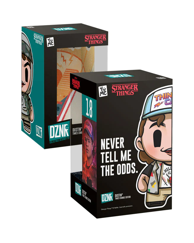 STRANGER THINGS - Dustin "Times Change Edition" - DZNR Plush 17.5cm ...