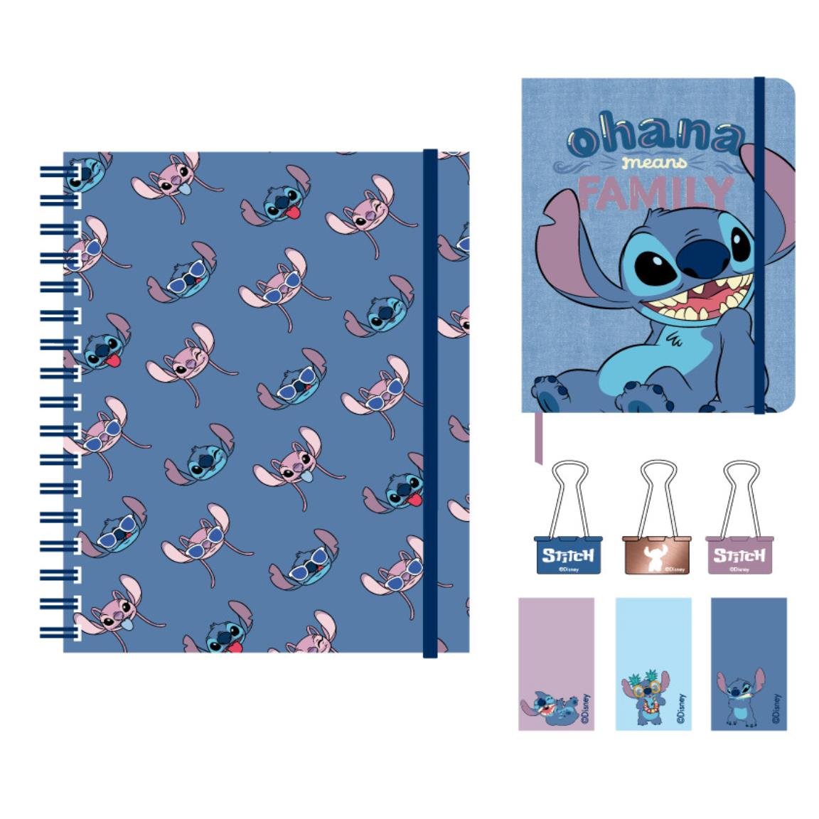 LILO & STITCH - Ohana Means Family - Ensemble papeterie : ShopForGeek ...
