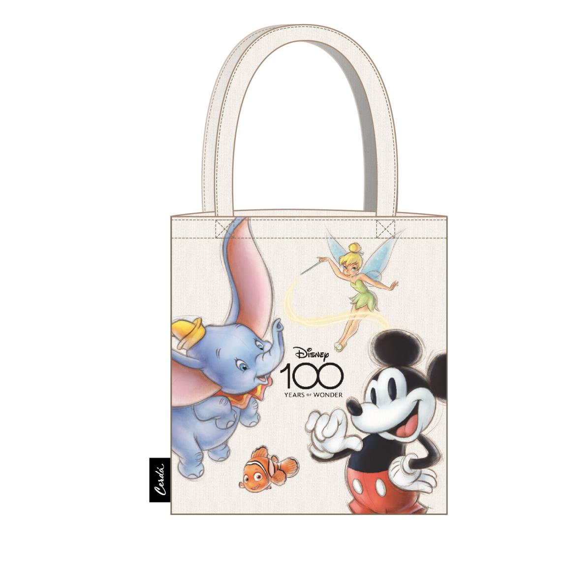 DISNEY 100 Years - Tote Bag : ShopForGeek.com: Bag Cerda DISNEY
