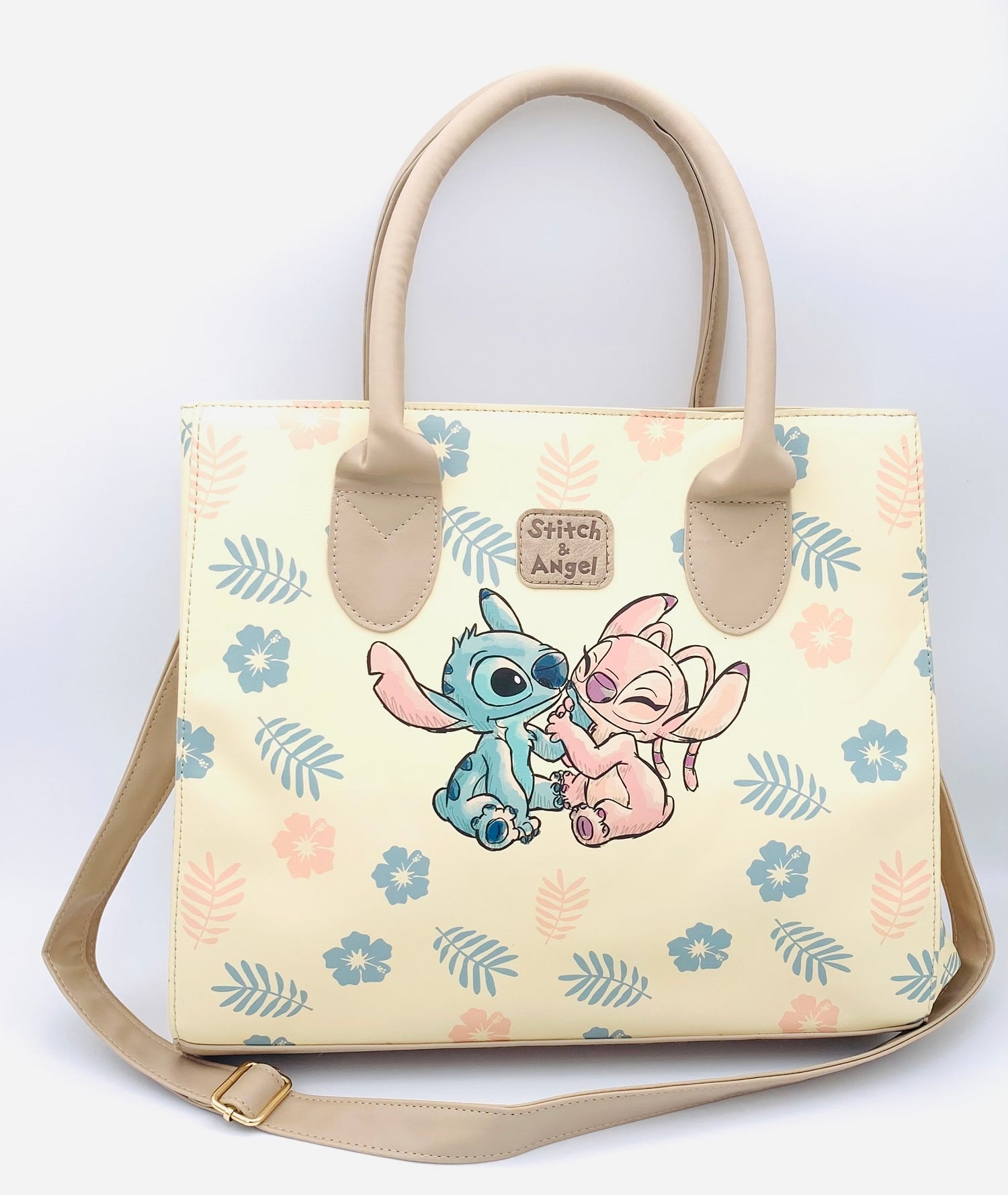 STITCH & ANGEL - Faux Leather Handbag : ShopForGeek.com: Bag Cerda DISNEY