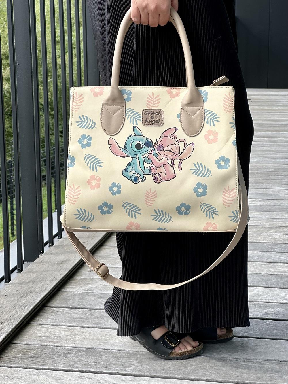 STITCH & ANGEL - Faux Leather Handbag : ShopForGeek.com: Bag Cerda DISNEY