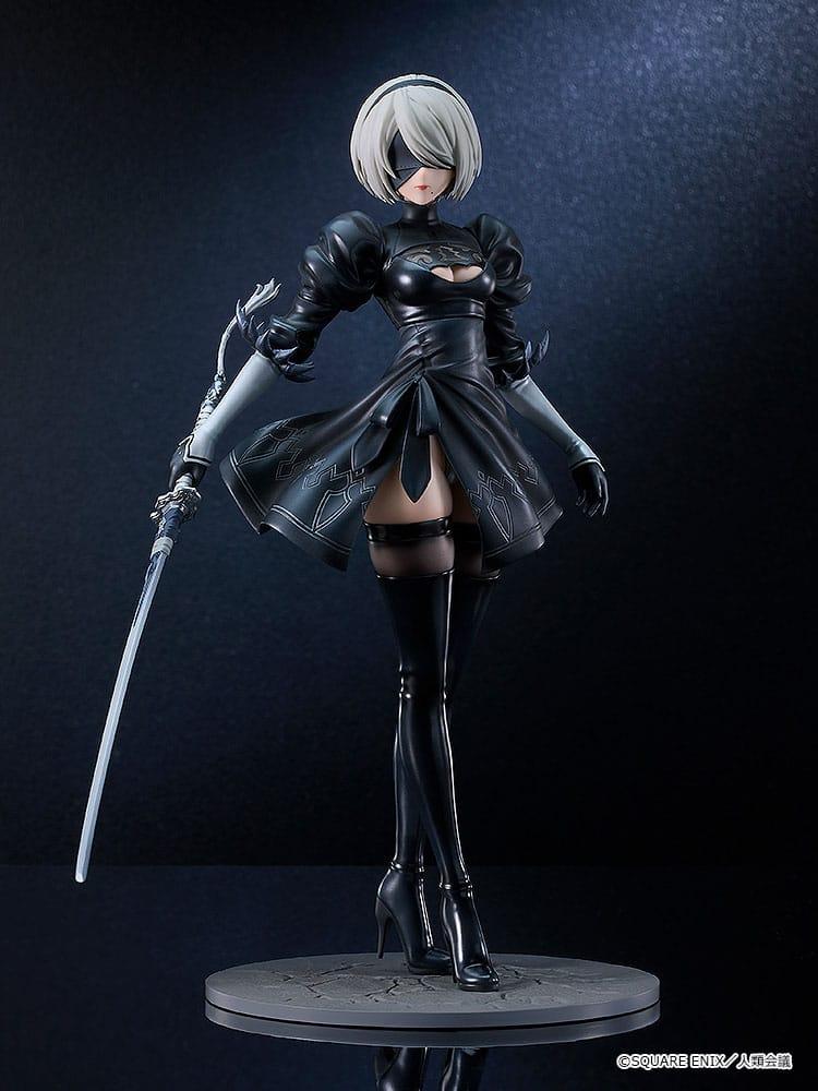NIER AUTOMATA VER1.1a - 2B - Statue 24cm : ShopForGeek.com: Figurita Goodsmile Juegos
