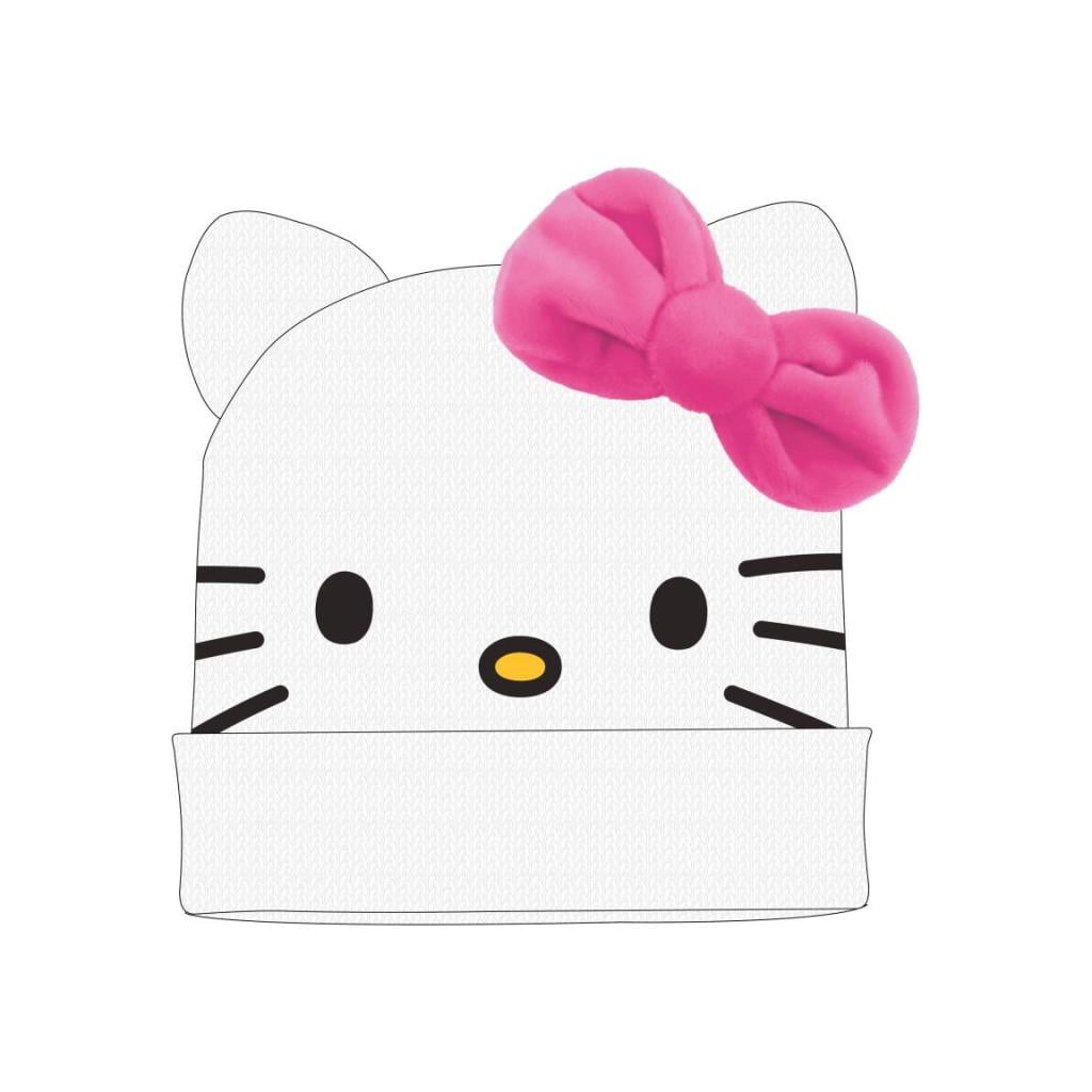 HELLO KITTY - Head - Beanie : ShopForGeek.com: Beanie hat Cerda Hello Kitty