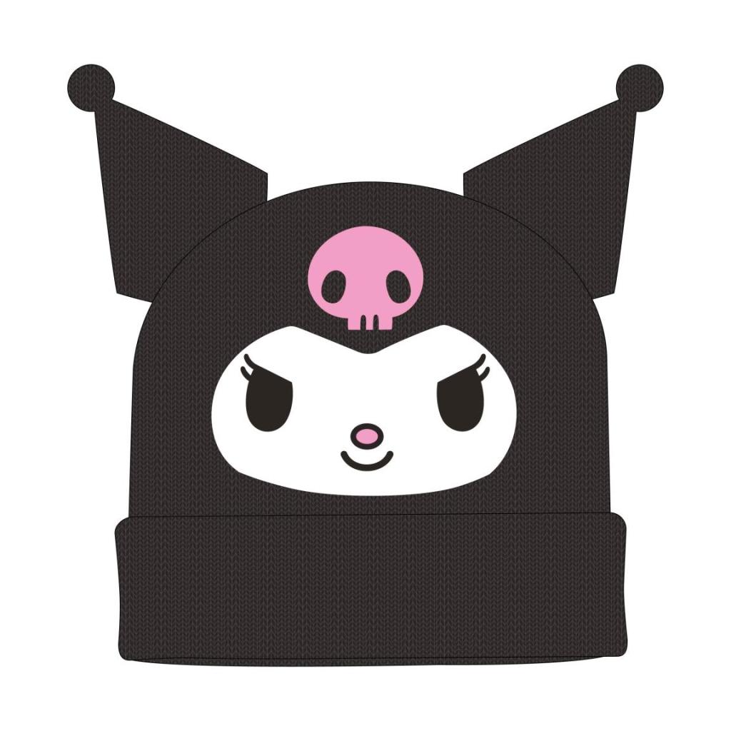 KUROMI - Head - Beanie : ShopForGeek.com: Beanie hat Cerda Hello Kitty