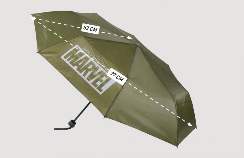 MARVEL - Logo - Foldable Umbrella - 53 cm : ShopForGeek.com: Umbrella ...