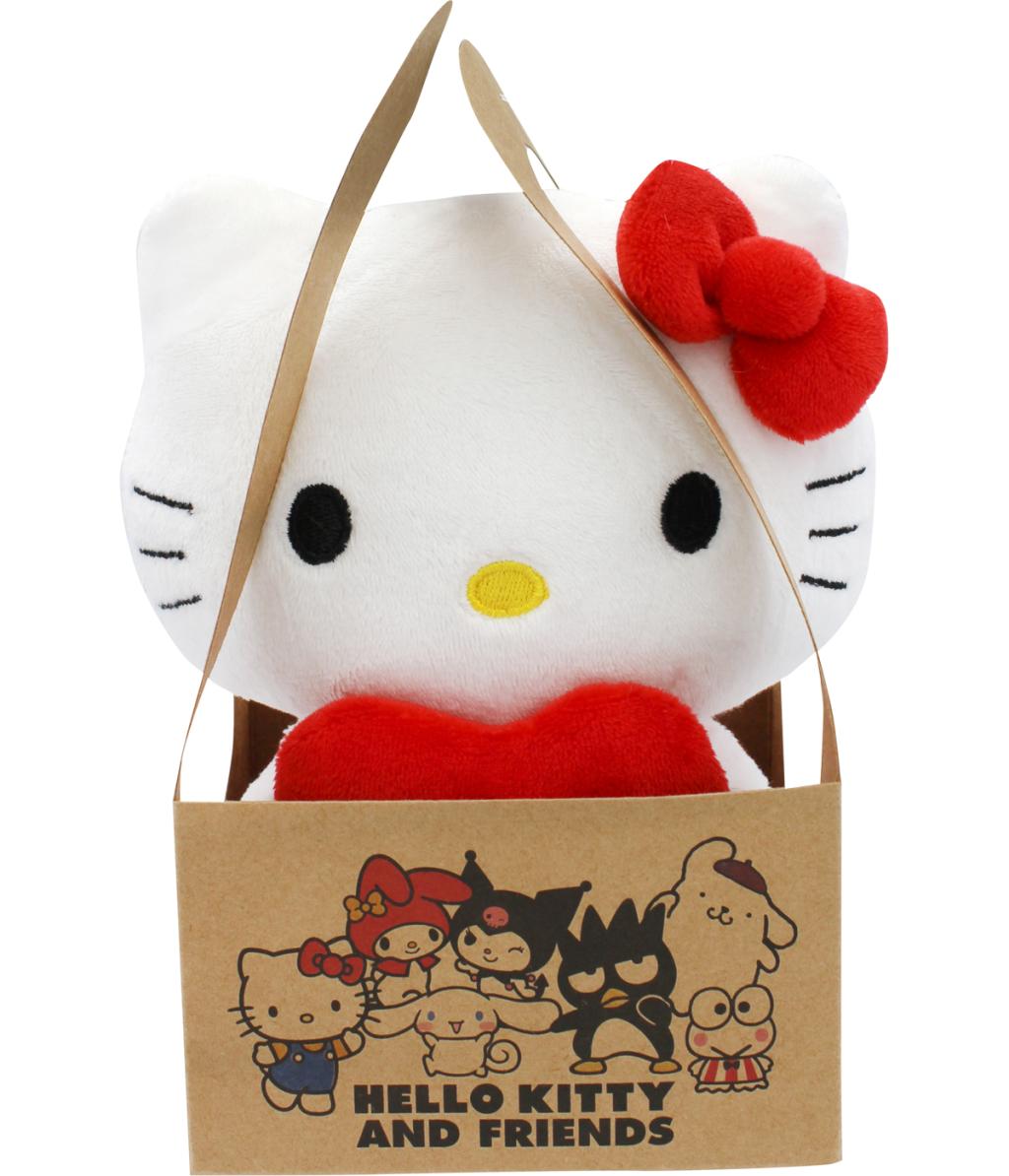 HELLO KITTY - Hello Kitty Heart - 14cm : ShopForGeek.com: Plush Joy Toy ...