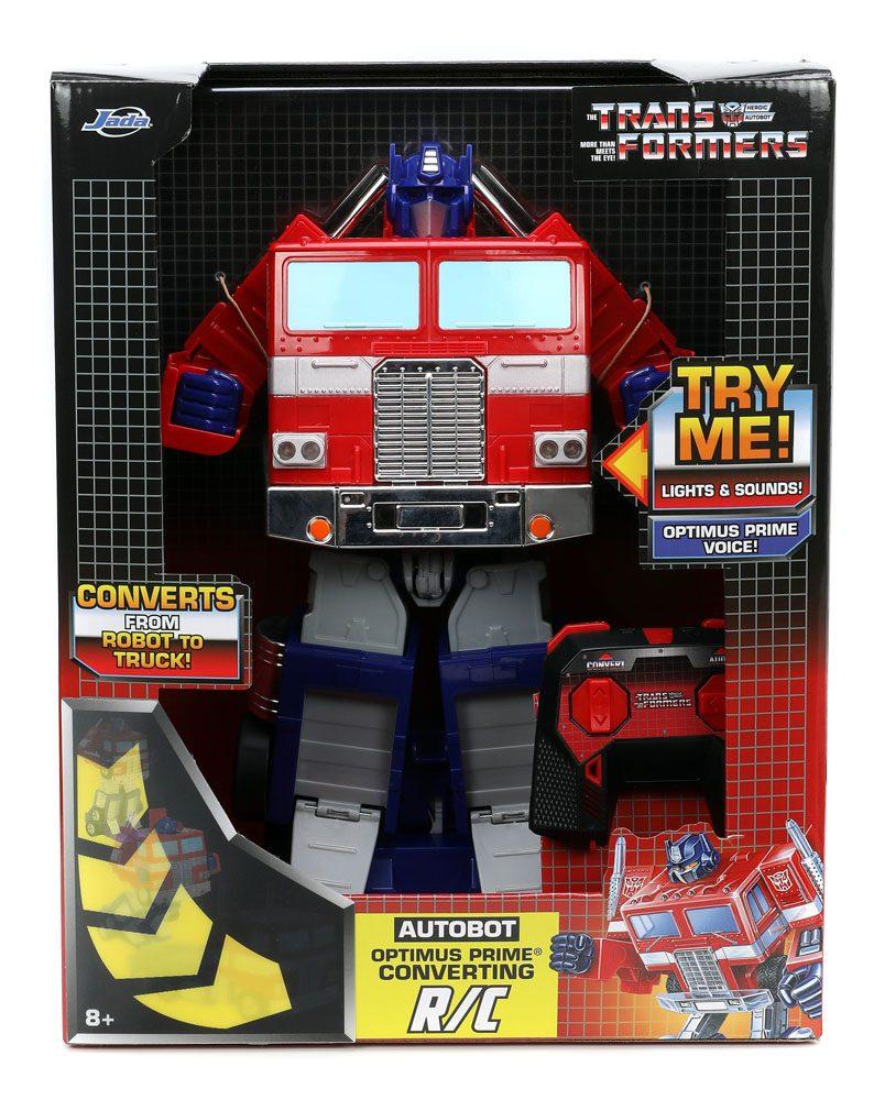 TRANSFORMERS - Transforming RC Optimus Prime - 30cm : ShopForGeek.com ...