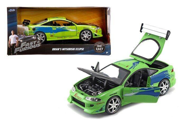 FAST & FURIOUS - 1995 Mitsubishi Eclipse 1:24 : ShopForGeek.com ...