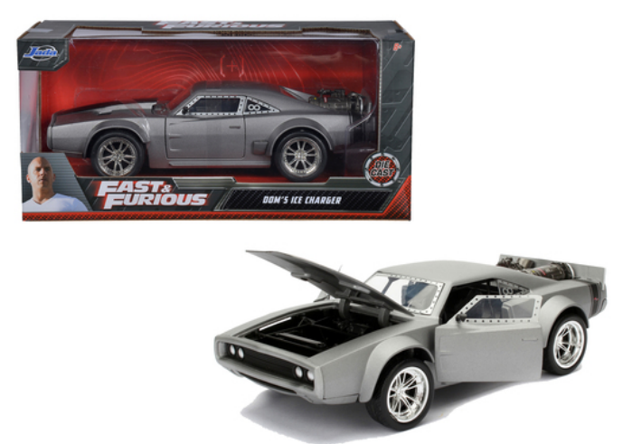 FAST & FURIOUS - Dom's Ice Charger - 1:24 : ShopForGeek.com: Figurine ...