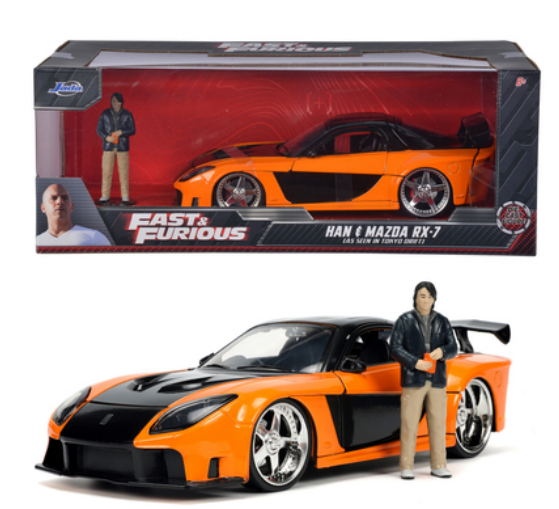 BEMS | FAST & FURIOUS - Han & Mazda RX-7 1995 - 1:24