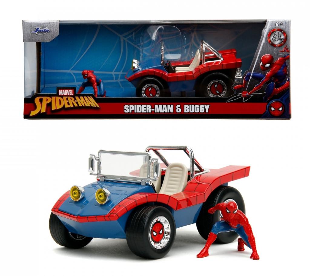 MARVEL - Spider-Man & Buggy - 1:24 : ShopForGeek.com: Figurines Jada ...