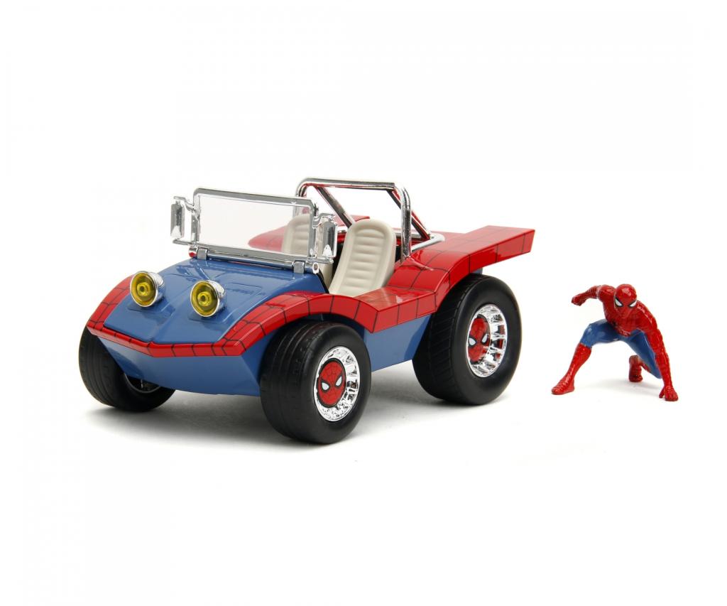 MARVEL - Spider-Man & Buggy - 1:24 : ShopForGeek.com: Figurines Jada ...