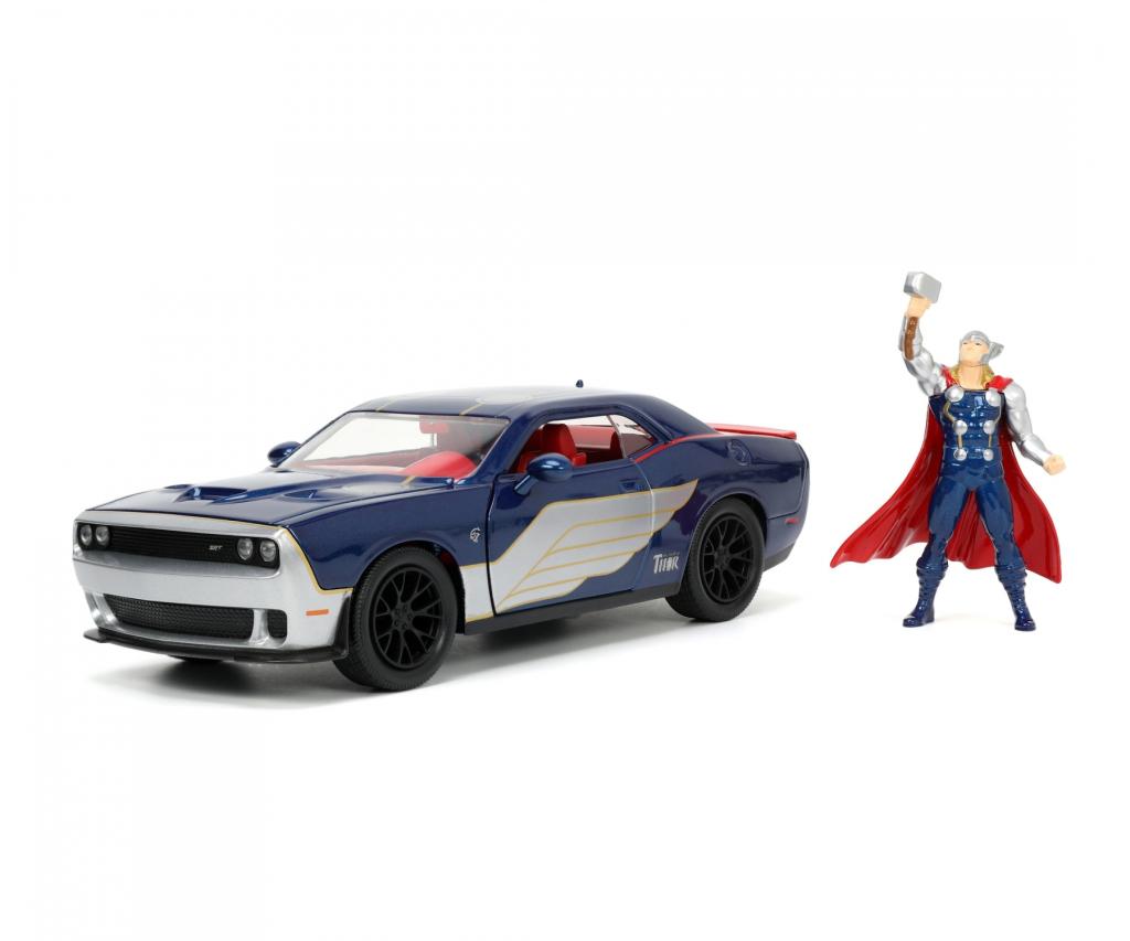 MARVEL - Thor & 2015 Dodge Challenger SRT8 Hellcat - 1:24 : ShopForGeek ...