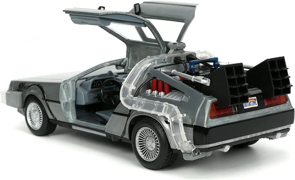 BACK TO THE FUTURE - Time Machine - 1:24 : ShopForGeek.com: Figurines ...