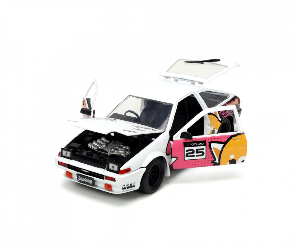 AGGRETSUKO - 1986 Toyota Trueno AE86 1 - 1:24 : ShopForGeek.com ...