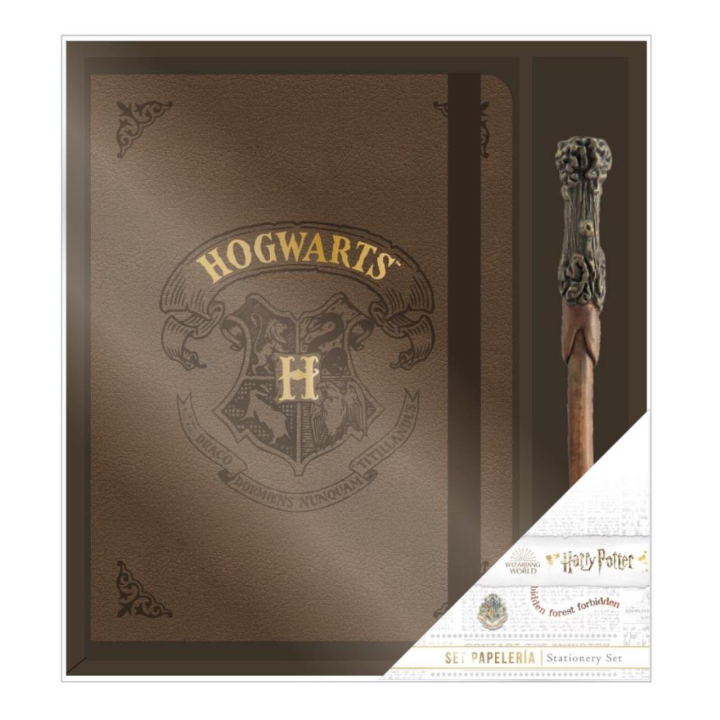 HARRY POTTER - Hogwarts Stationery Set - Notepad + Pen - 2 Pc ...