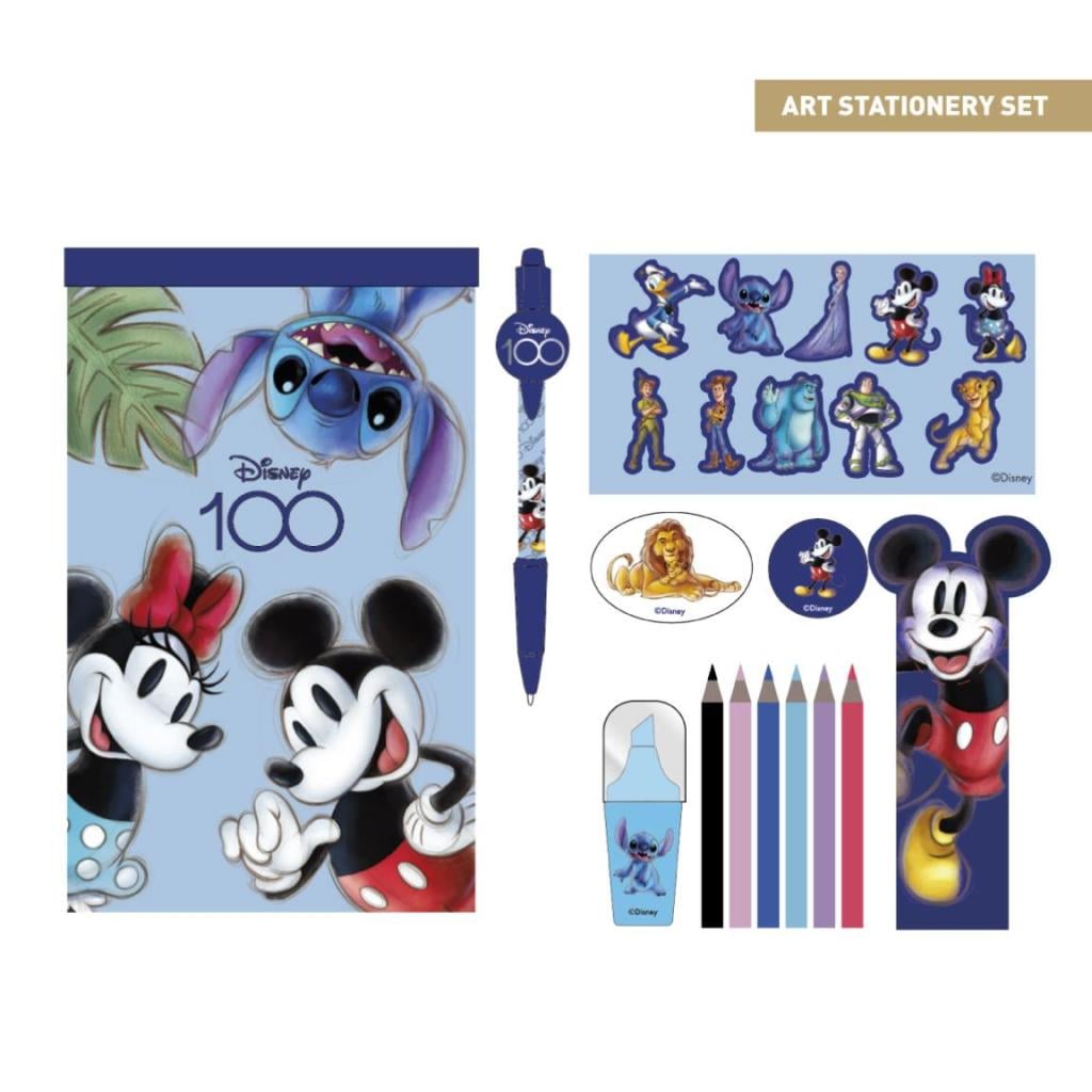 DISNEY 100 YEARS - Stationery Box - 12 pc. : ShopForGeek.com: School ...
