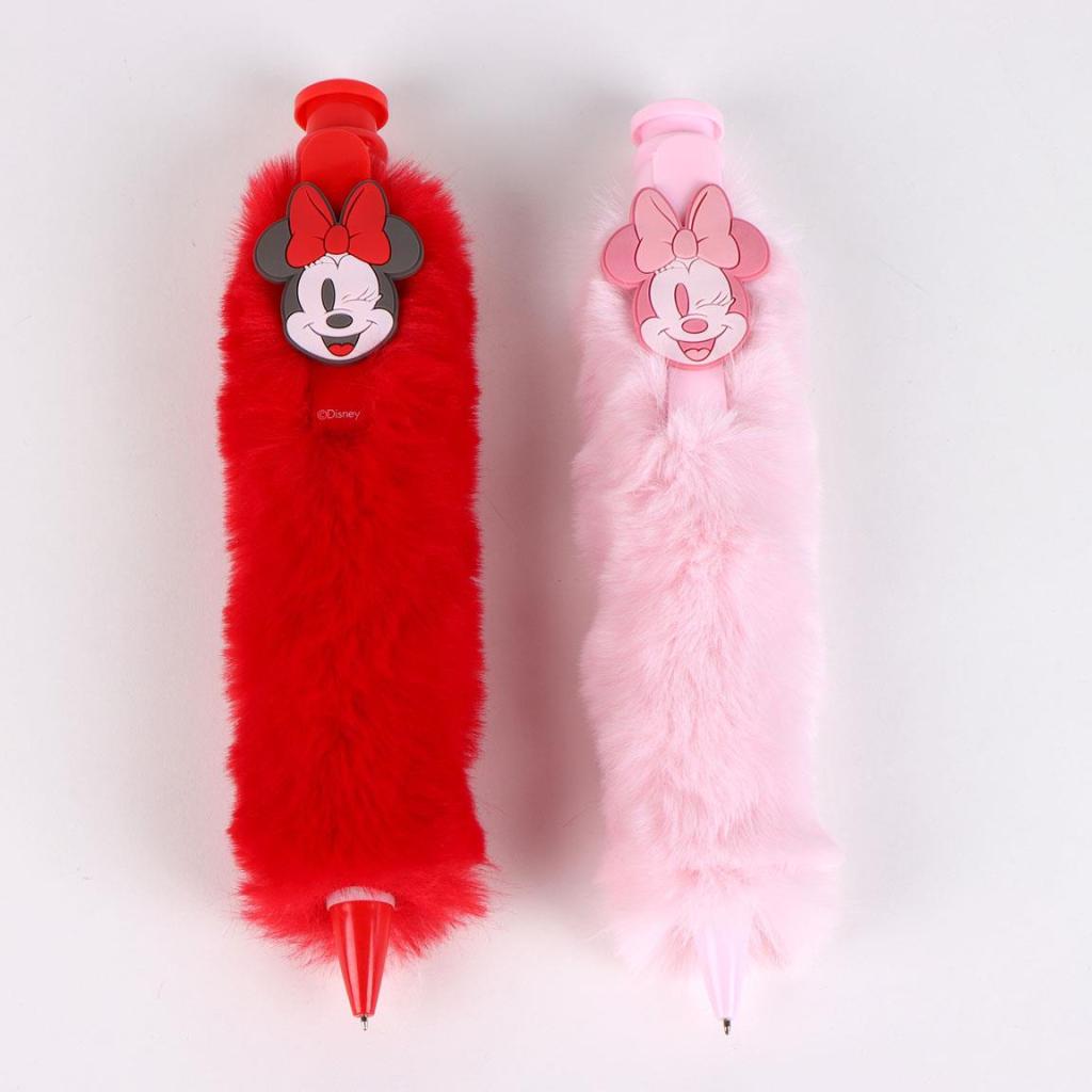 MINNIE - Display of 12 Giant Fluffy Pen : ShopForGeek.com: Material ...