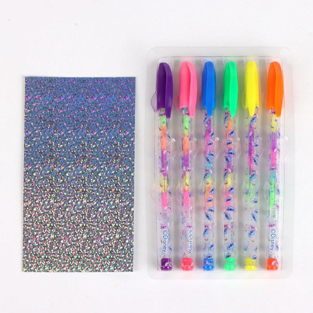 STITCH - Packs of 6 Mulitcolor Gel Pens : ShopForGeek.com: Pluma Cerda ...